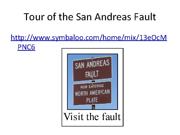 San Andreas Fault By Mrs Plags Richter Scale