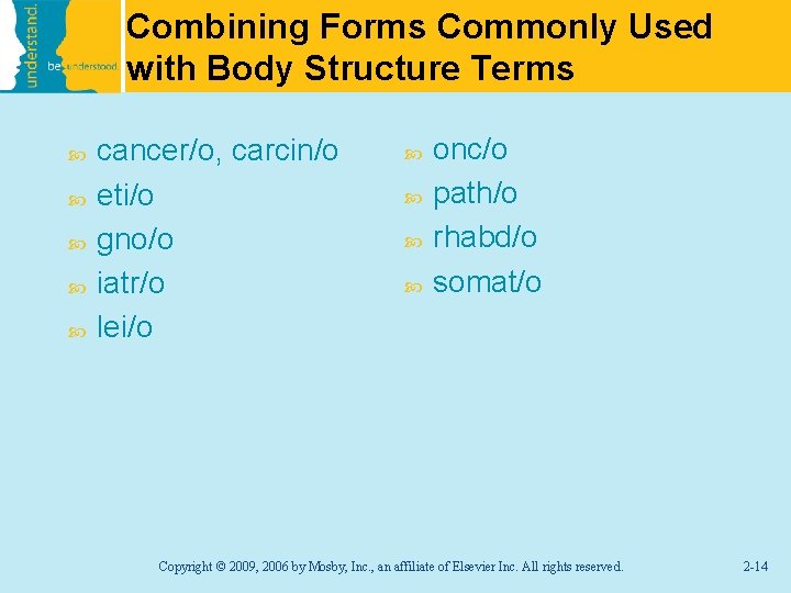Chapter 2 Body Structure Color and Oncology Copyright