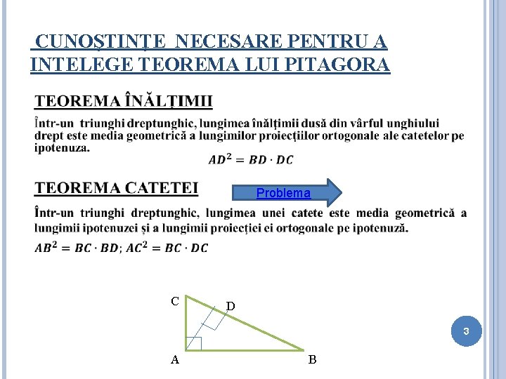 TEOREMA LUI PITAGORA GEOMETRIA ESTE CEA MAI BUN