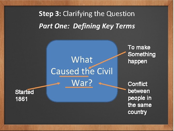 What Caused the Civil War DBQ Document Based