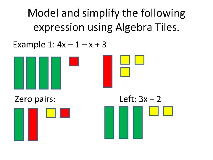 Simplifying Expressions September 10 2018 Vocabulary v 1