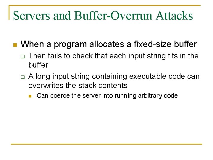 Enhancing Availability and Security Through FailureOblivious Computing Martin