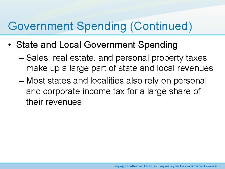 3 Income and Taxes 3 1 Income Objectives