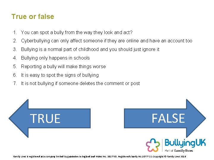 Supporting children and young people affected by bullying