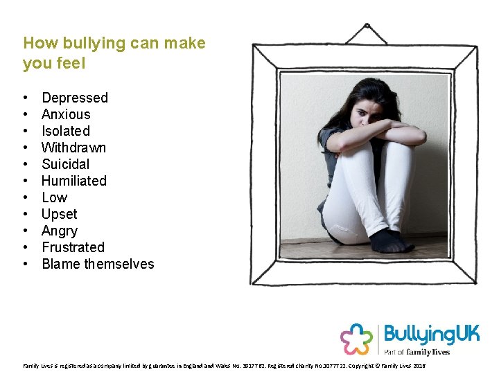 Supporting children and young people affected by bullying