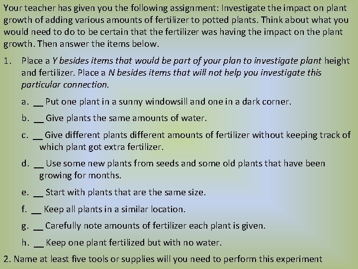 BellringerSection 1 Notes 1 What is the environment