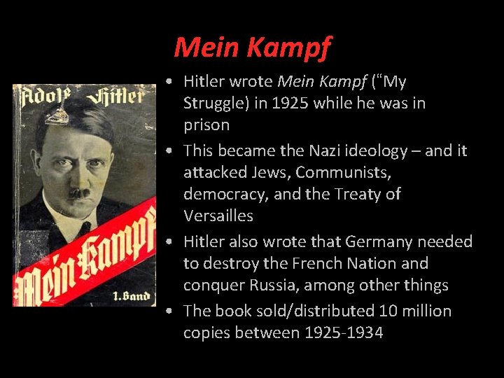 The Weimar Republic and the Rise of Hitler