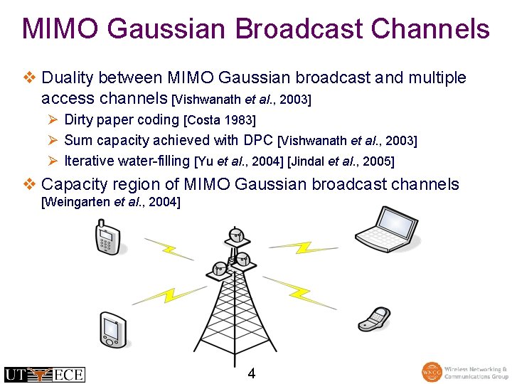 Upper Bounds on MIMO Channel Capacity with Channel