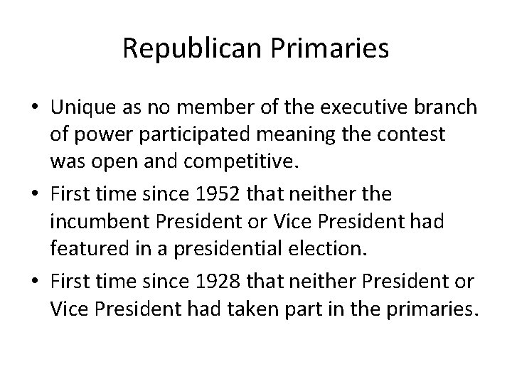 2008 Presidential Election John Mc Cain vs Barack