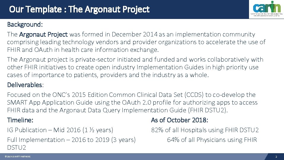 CARIN Blue Button Framework and Common Payer Consumer