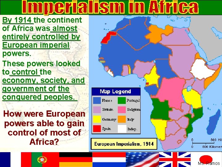 Imperialism LOOKING BACK Review A What is required