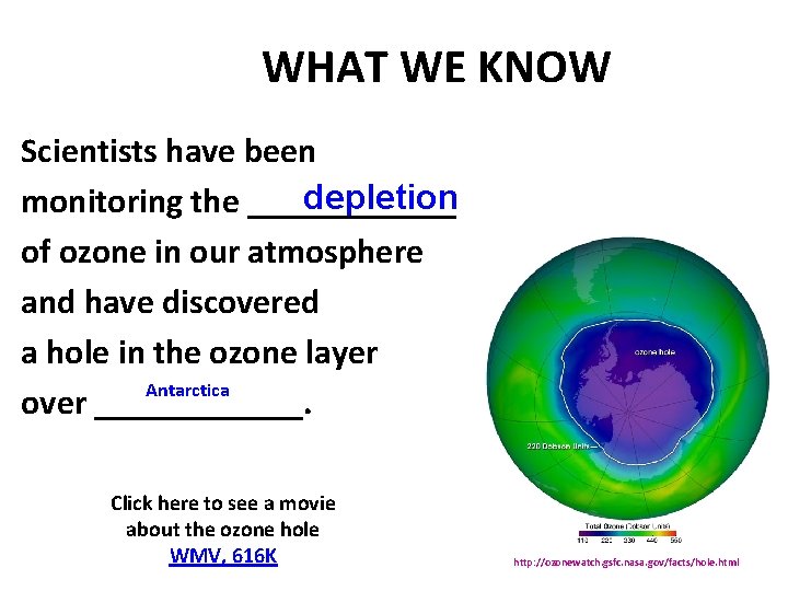 How are humans impacting the environment The ability