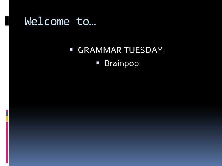 Noun adjective and adverb CLAUSES Warm up What