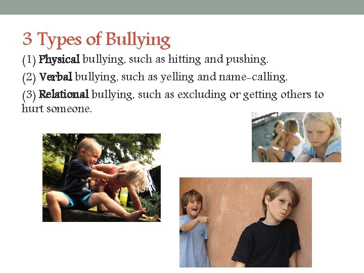 BE SWEET PREVENTING BULLYING IN AN INCLUSIVE PRESCHOOL