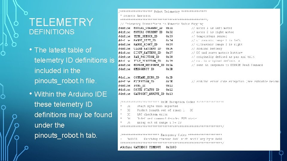 CSULB EE 400 D TECHNICAL DOCUMENTATION ARDUINOARXTERRA PROGRAMMING