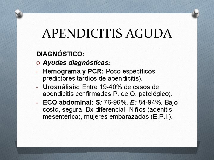ABDOMEN AGUDO Y APENDICITIS AGUA GERMAN ESTRADA MD ABDOMEN AGUDO Y APENDICITIS AGUA GERMAN ESTRADA MD