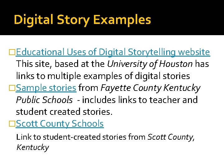 Creating Digital Stories with Elementary Students Created by