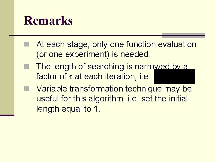 Chapter 2 Single Variable Optimization Shishang Jang National