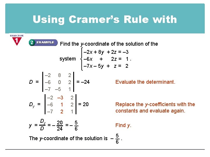4 8 Augmented Matrices Systems Objectives Solving Systems