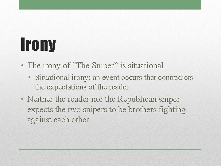 The Sniper By Liam OFlaherty THE SNIPER PREREADING