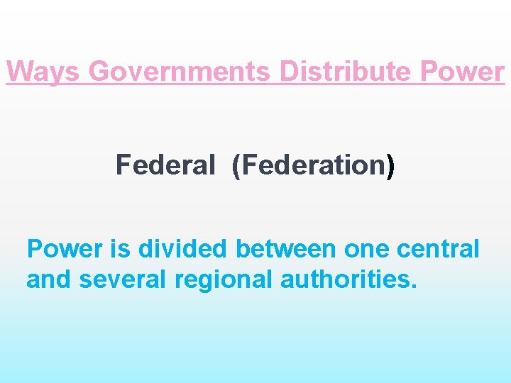 FORMS OF GOVERNMENT by Amiyah pope TSiah Billups