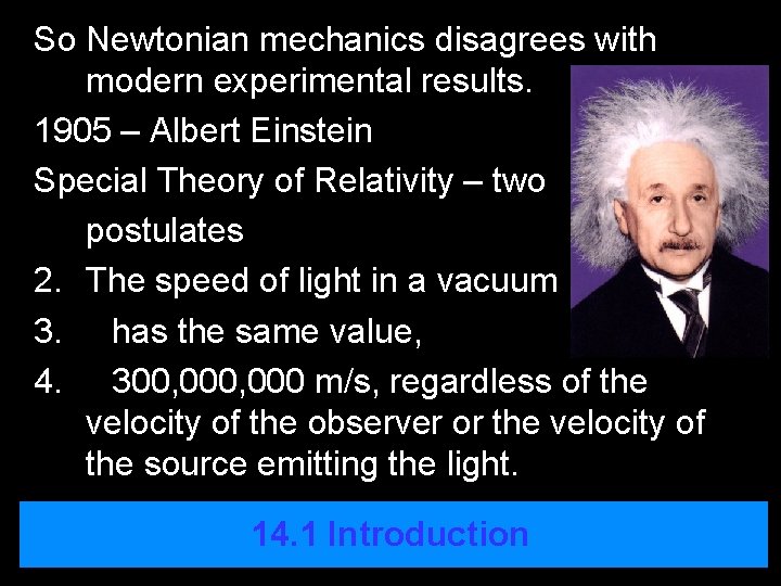 Relativity 13 1 Introduction Electrons can be accelerated