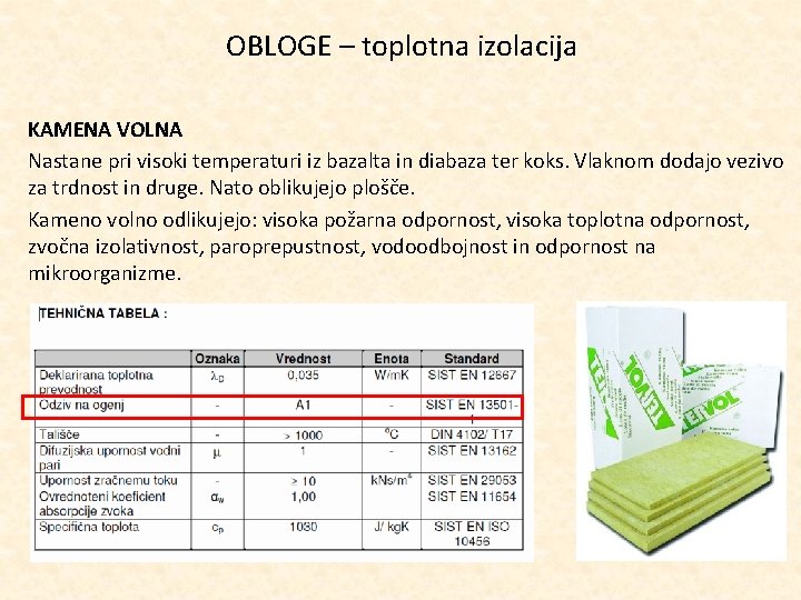 OBLOGE IN OBDELAVE OBLOGE 1 Namen Zaita in