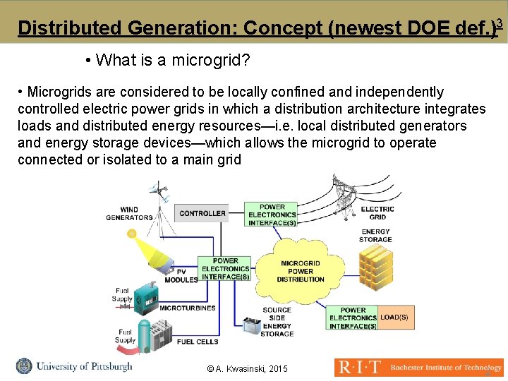 1 Cyber Physical Power Systems Fall 2015 Microgrids