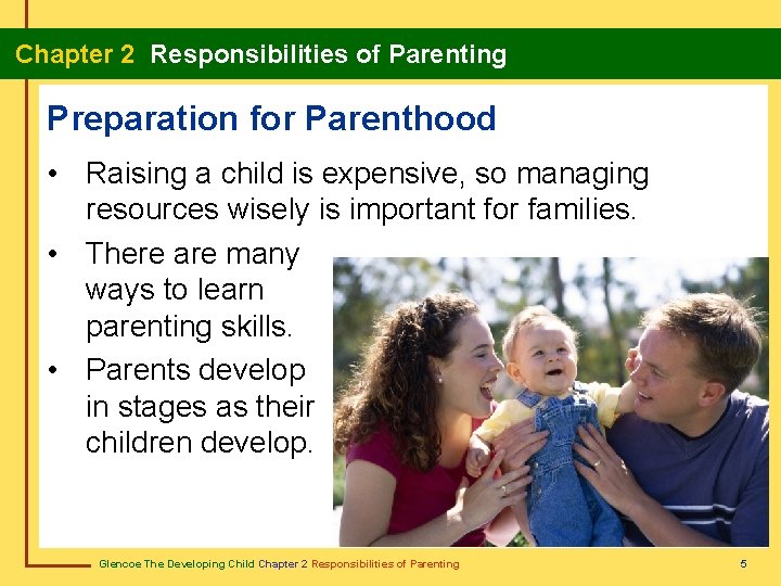 2 Chapter 2 Responsibilities of Parenting Chapter Responsibilities
