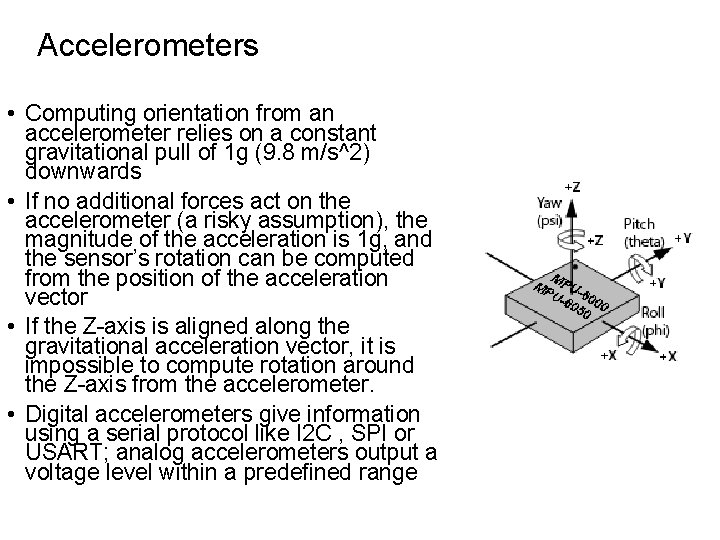 Robotics System Lecture 4 Gyro Reading using Arduino