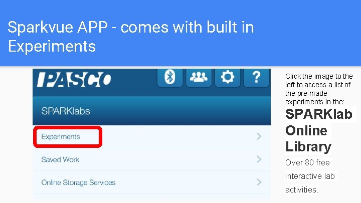 Integrating PASCO Probeware into your Science Curriculum Julie