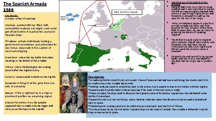 The Spanish Armada 1588 Causes of War between