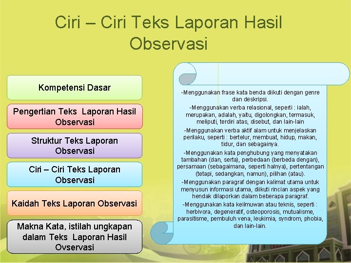 Kompetensi Dasar Pengertian Teks Laporan Hasil Observasi Struktur
