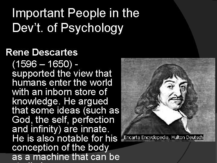 INTRODUCTION AND BRIEF HISTORY OF PSYCHOLOGY Objectives To