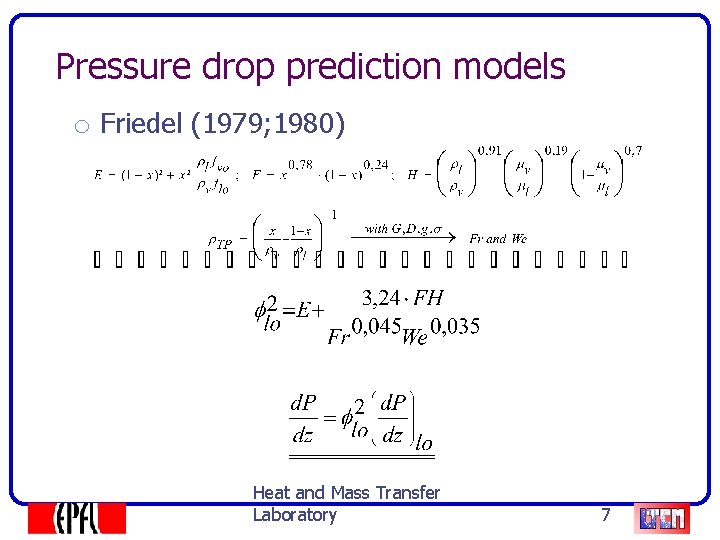 Condensation in mini and microchannels Hussein Dhanani Sebastian