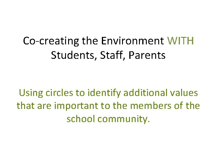 An Introduction to Restorative Practices with PBIS Day