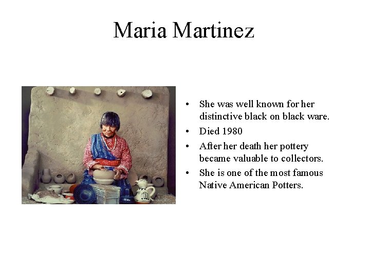 Native American Pottery Maria Martinez and Ancient Pueblo