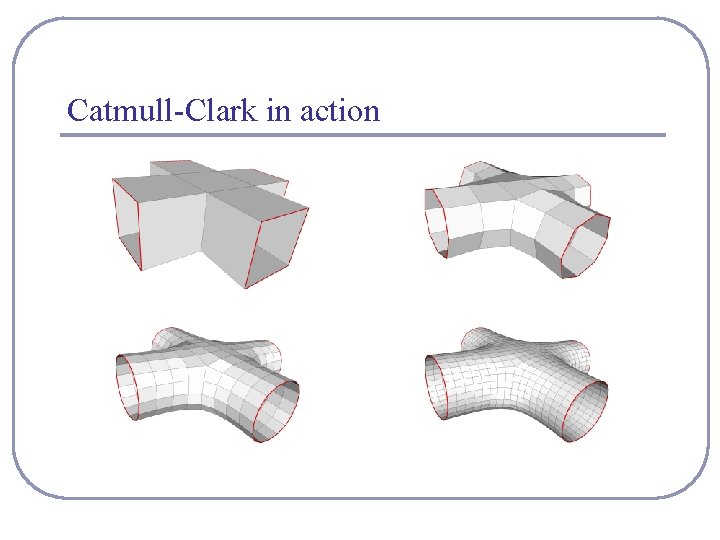 Advanced Graphics Lecture Six Subdivision Surfaces Alex Benton