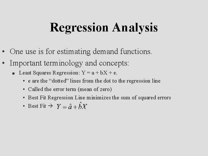Chapter 3 homework Numbers 6 7 12 Review