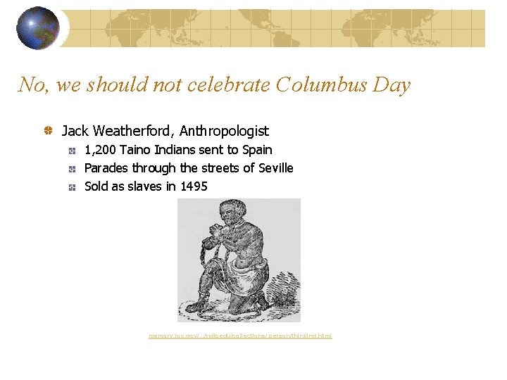 Should We Celebrate Columbus Day By Mr Vuong