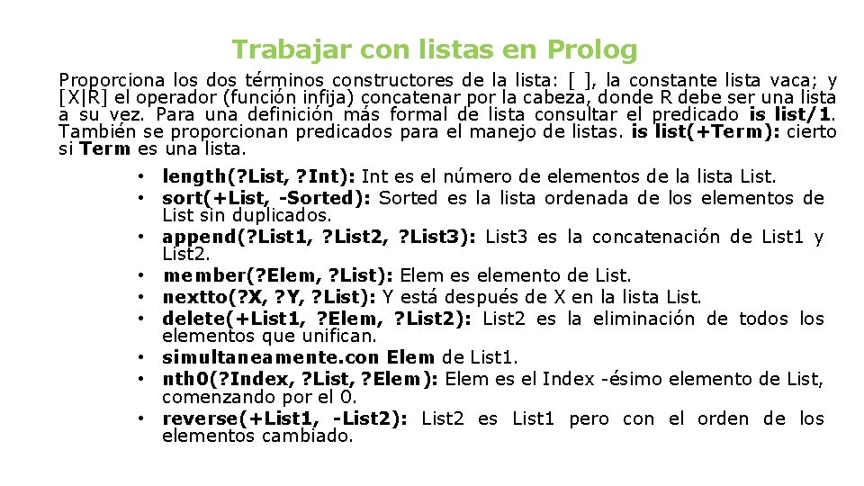 Inteligencia artificial Lista y rboles Pierre Sergei Zuppa