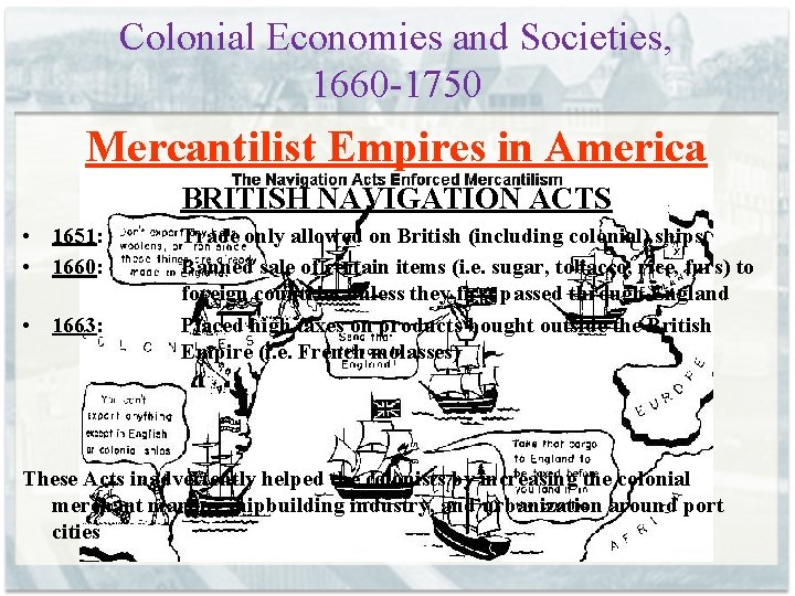 CHAPTER 4 The Bonds of Empire 1660 1750