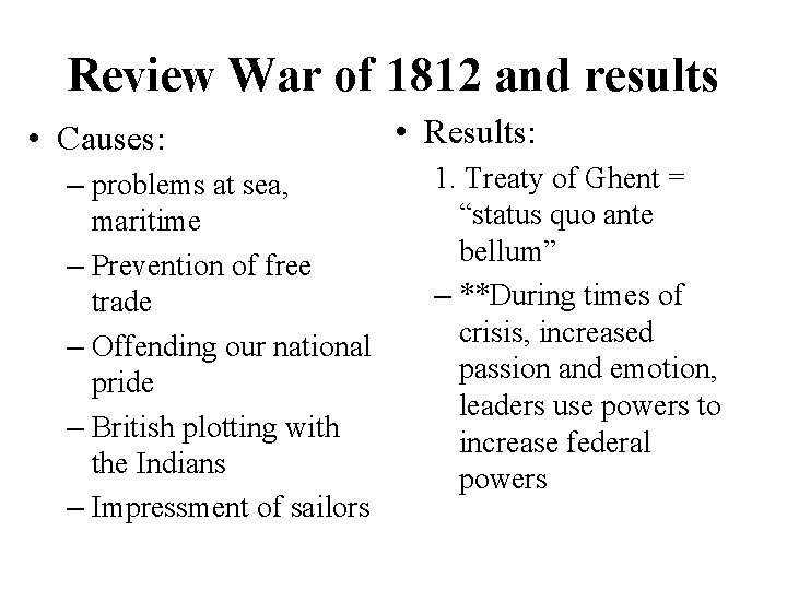APUSH Unit 4 SOL NOTES BASIC INFO Review