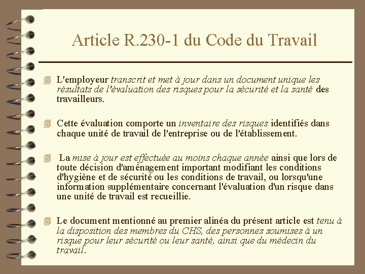 Comprendre vos nouvelles obligations lies au dcret du