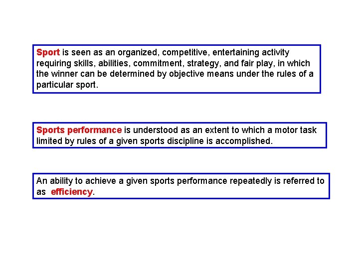 BASIS OF SPORTS TRAINING David Zahradnk Ph D