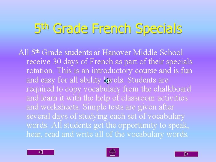 Welcome Bienvenue Bienvenidos Mrs Crist Foreign Language Specials