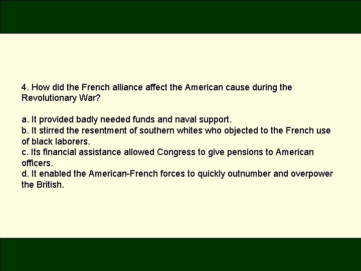 Chapter 6 Making War and Republican Governments 1776