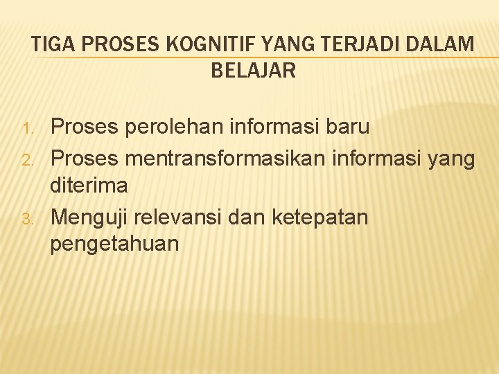 TEORI BELAJAR BRUNER GESTALT DAN BROWNELL TEORI BELAJAR TEORI BELAJAR BRUNER GESTALT DAN BROWNELL TEORI BELAJAR