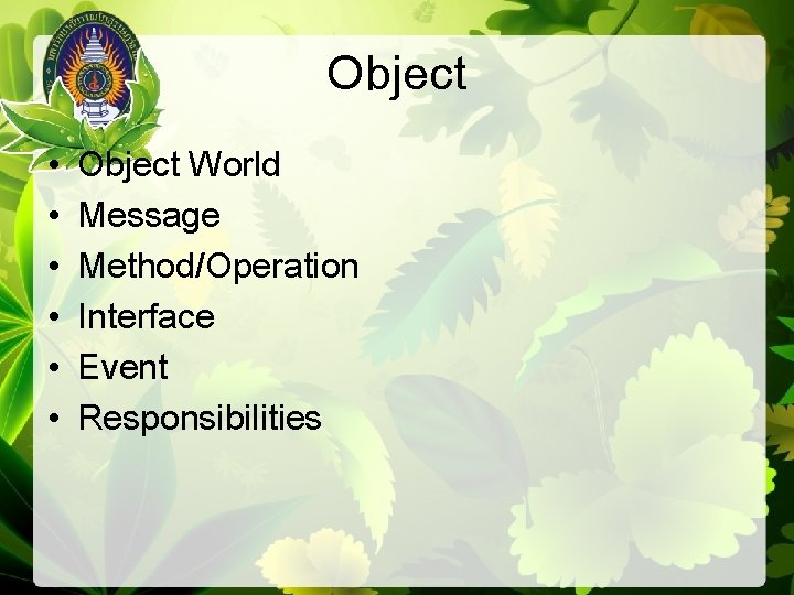 Objectoriented Software Design Objectoriented Concept Introduction To Objectoriented 