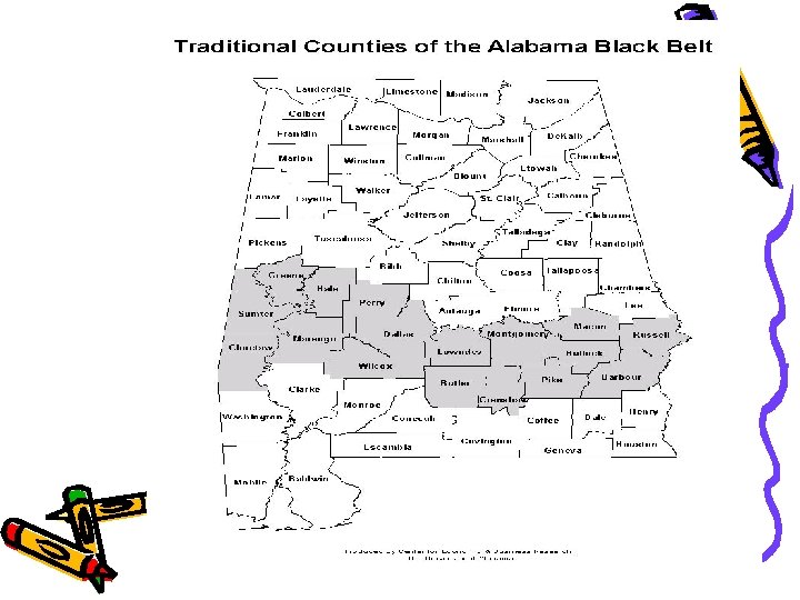 The Five Land Regions of Alabama History book